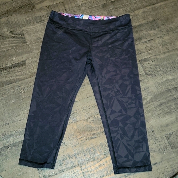 Ivivva | Bottoms | Ivivva By Lululemon Girls Capri Crop Pants Black ...
